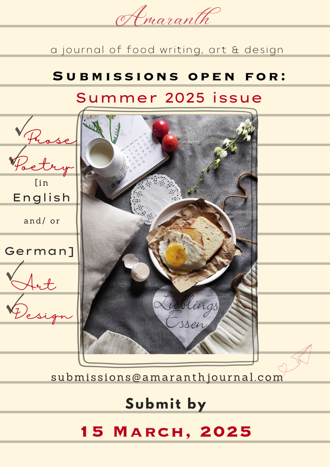 Home - Amaranth Journal